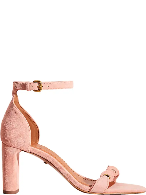 Coach Restored Heel Sandal With Link - Peony