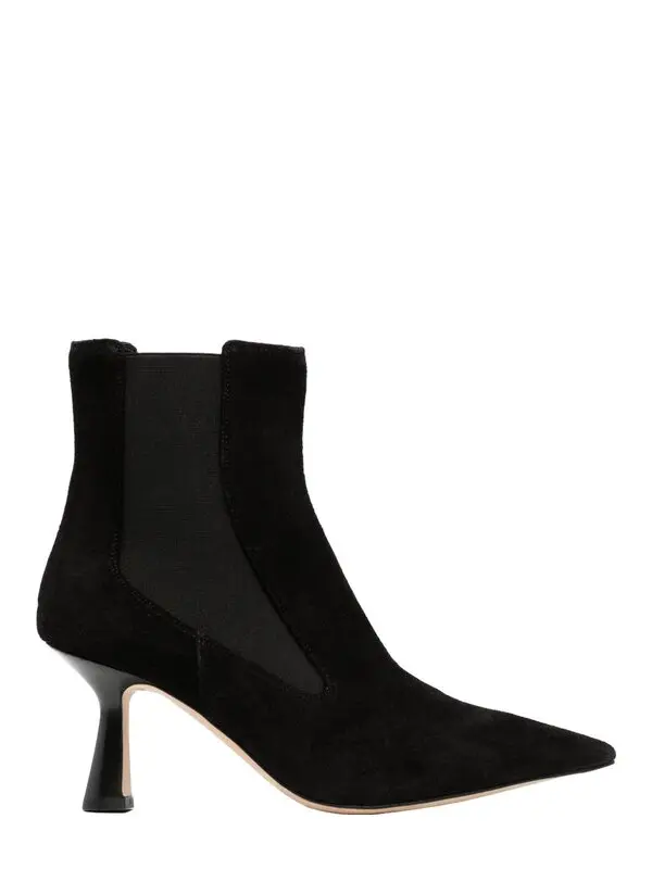 AeydĒ Selena Cow Suede Leather Shoes - Black