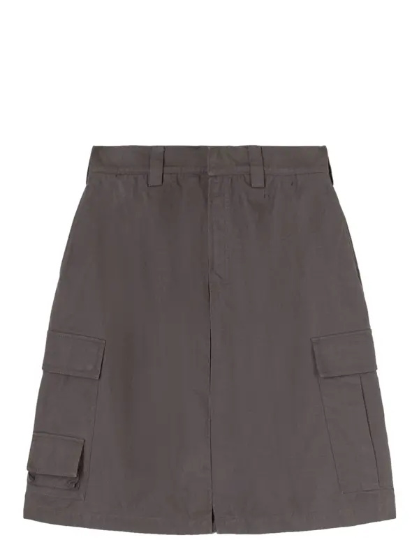AMBUSH Front-slit Cargo Shorts - Grey