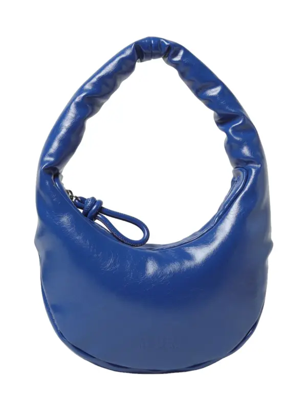 MSGM Natural Grain Synthetic Nappa Bag - Blue