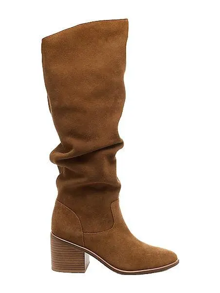 KELSI DAGGER BROOKLYN Scrunch Boots - Honey