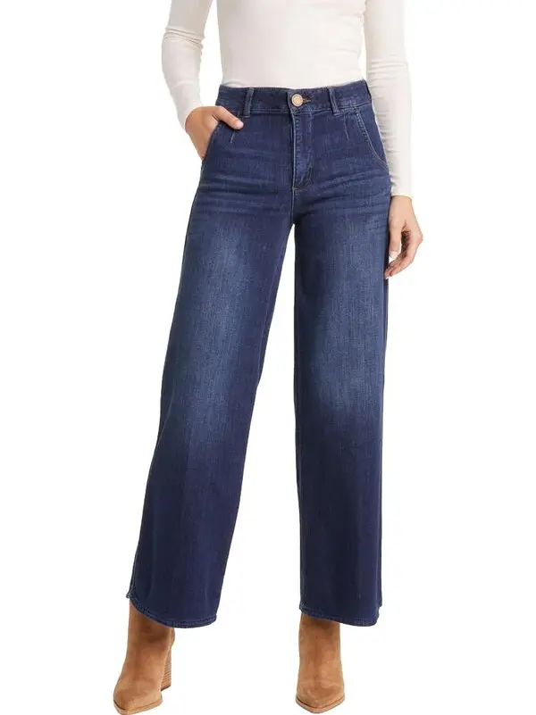Wit & Wisdom Ab'solution Skyrise Wide Leg Jeans - Indigo