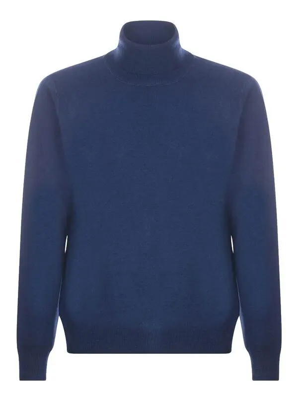 Tagliatore Turtleneck - Blue