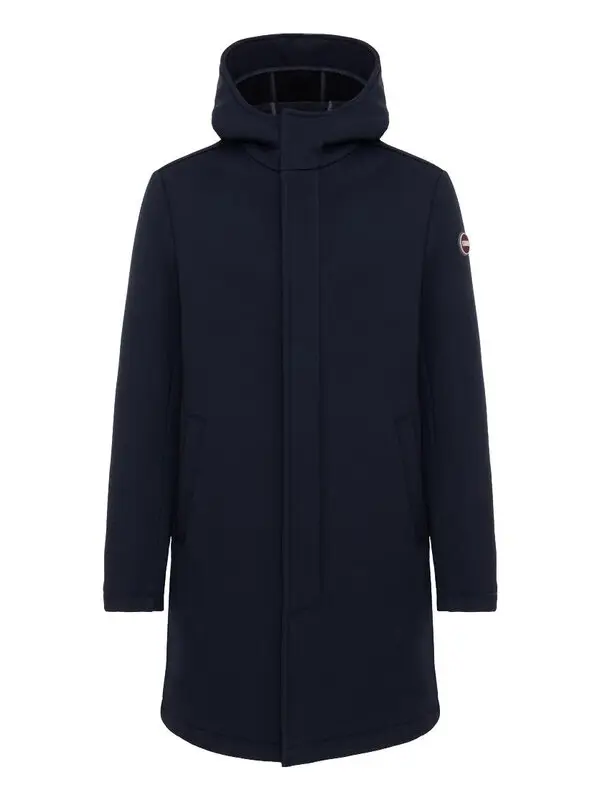 COLMAR Hooded Coat - Navy Blue