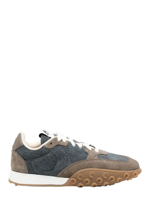 MARINE SERRE Ms-rise Sneakers - Blue