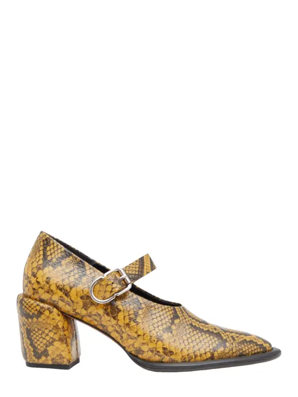3.1 Phillip Lim Naomi 70mm Leather Pumps - Yellow