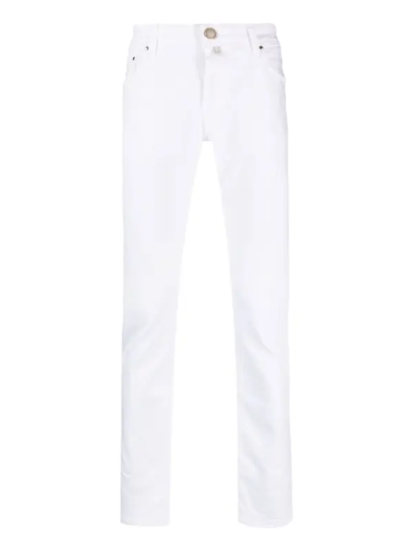 Jacob Cohen Nick Straight-leg Jeans - White