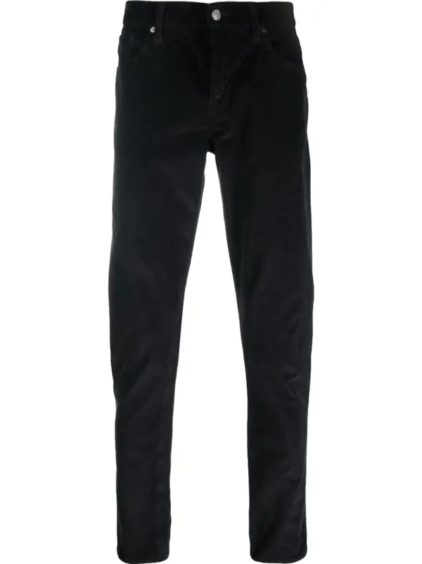 7 For All Mankind Slimmy Tapered-leg Jeans - Blue