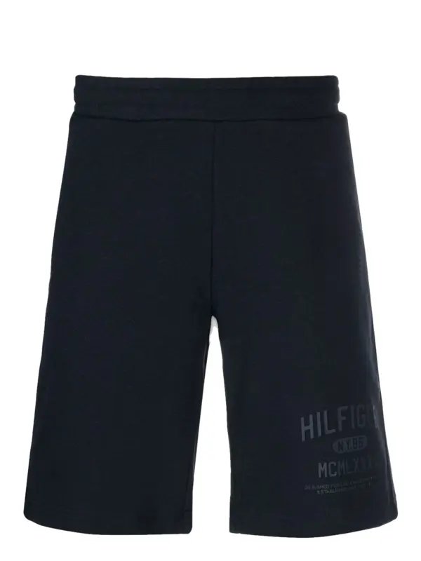 Tommy Hilfiger Logo-print Track Shorts - Blue