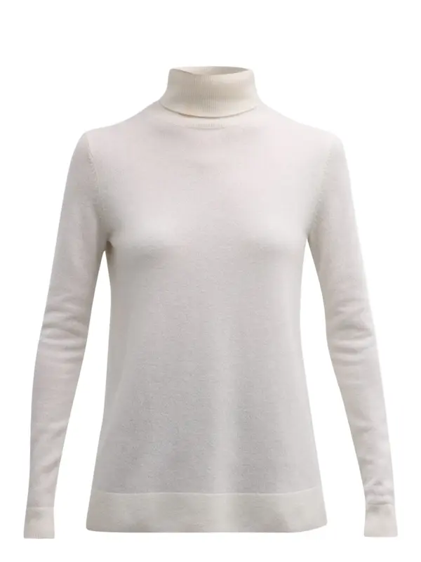 Neiman Marcus Turtleneck Top - Winter White