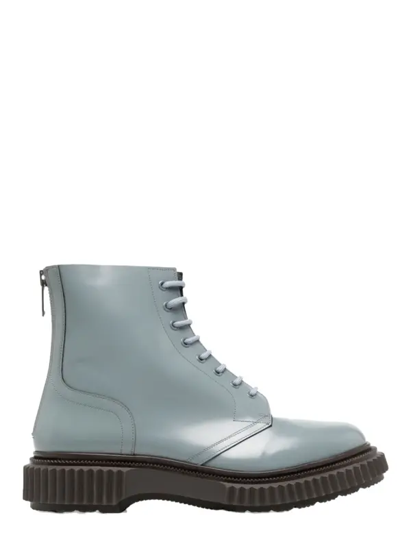 ADIEU PARIS X Undercover Type 196 50mm Leather Ankle Boots - Blue