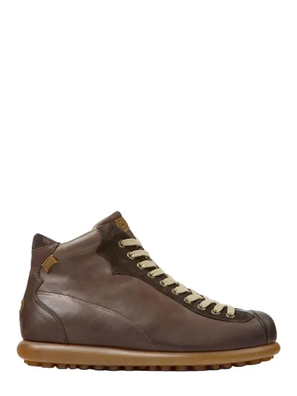 Camper Pelotas Leather Boots - Brown
