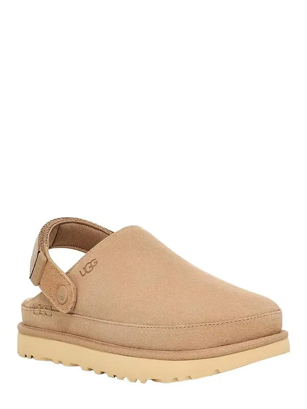 UGG Goldenstar Slip-on Slingback Clogs - Sand