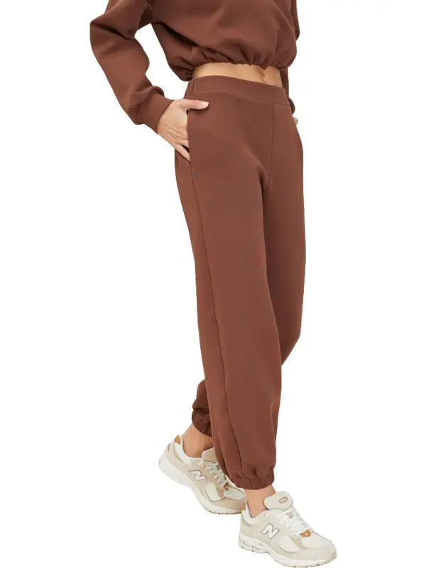 Devon Windsor Griffin Sweatpants - Neutral