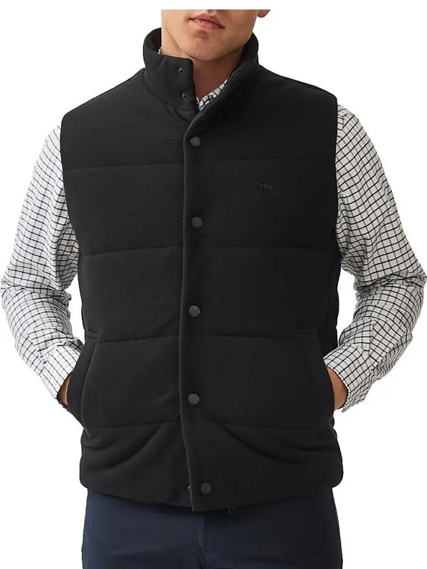 Rodd & Gunn Lake Ferry Quilted Vest - Onyx
