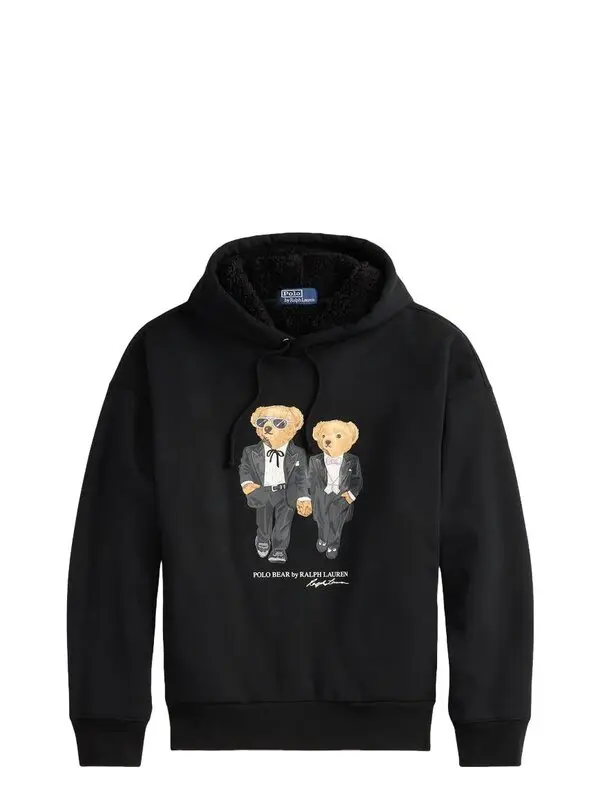 Ralph Lauren High-pile Fleece Sweatshirt - Black