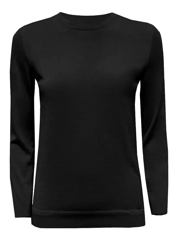 GOES BOTANICAL Wool Knitwear - Black
