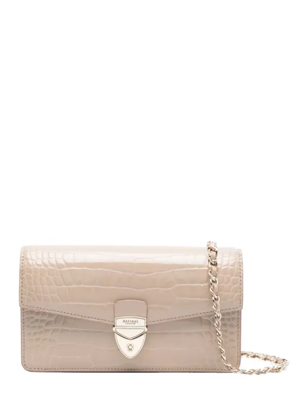 ASPINAL OF LONDON Mayfair Clutch - Neutrals