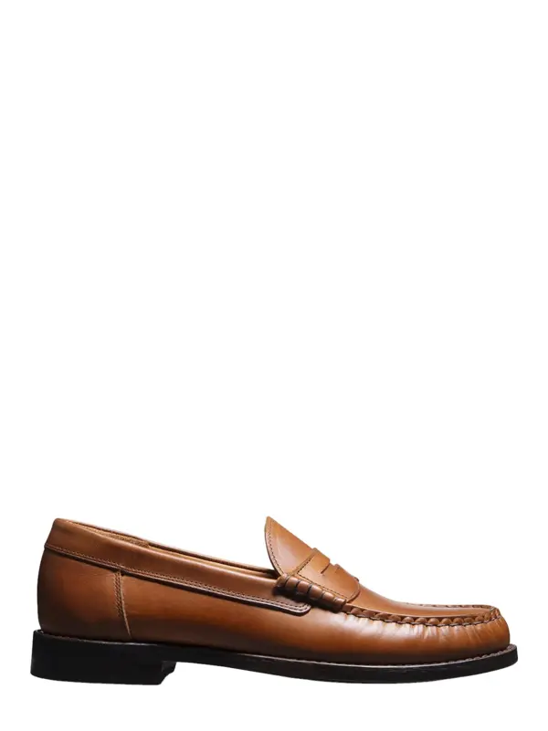 Allen Edmonds Newman Leather Penny Loafers - Pecan