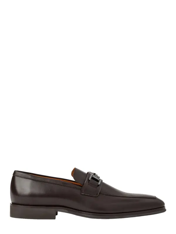 Bruno Magli Raging Leather Loafers - Brown
