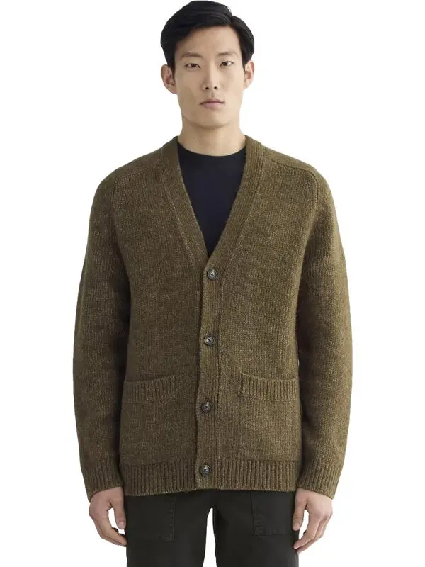 Everlane Cloud Relaxed Cardigan - Olive