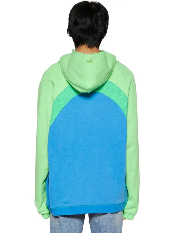 ERL Rainbow Graphic Hoodie - Blue