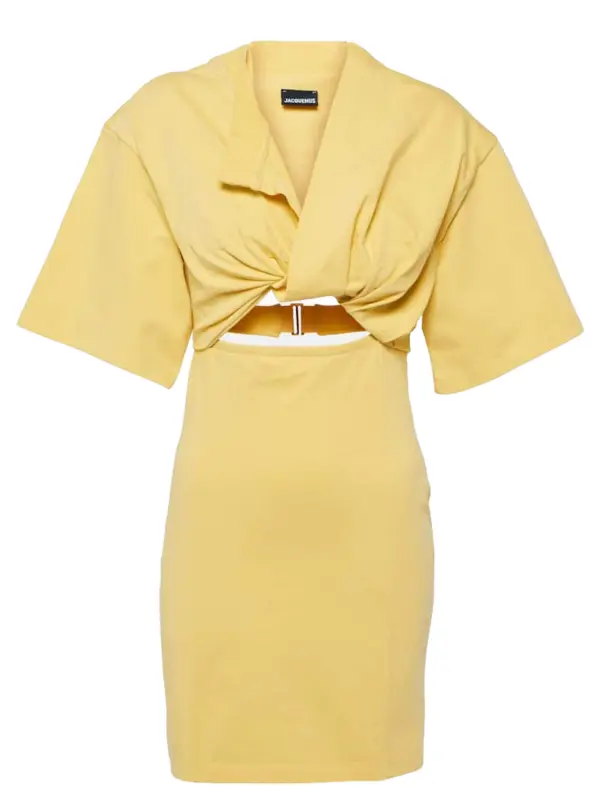 Jacquemus La Robe T-shirt Bahia Minidress - Beige