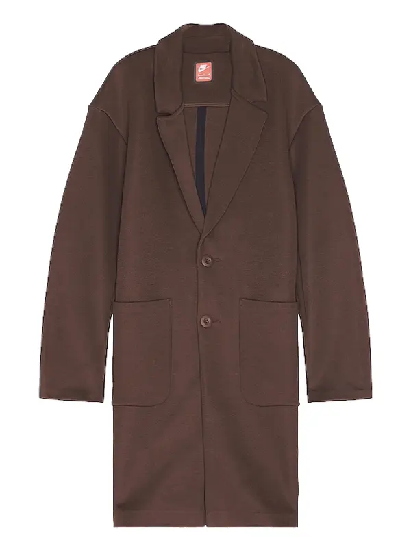 Nike Tech Fleece Reimagined Trench Jacket - Baroque Brown