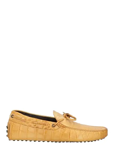 TOD'S Leather Loafers - Beige