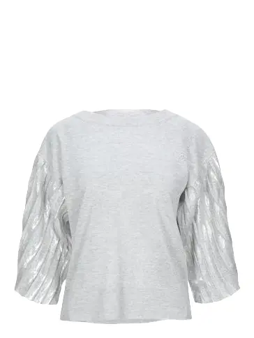 BALLANTYNE Knitted Lightweight Sweater - Grey