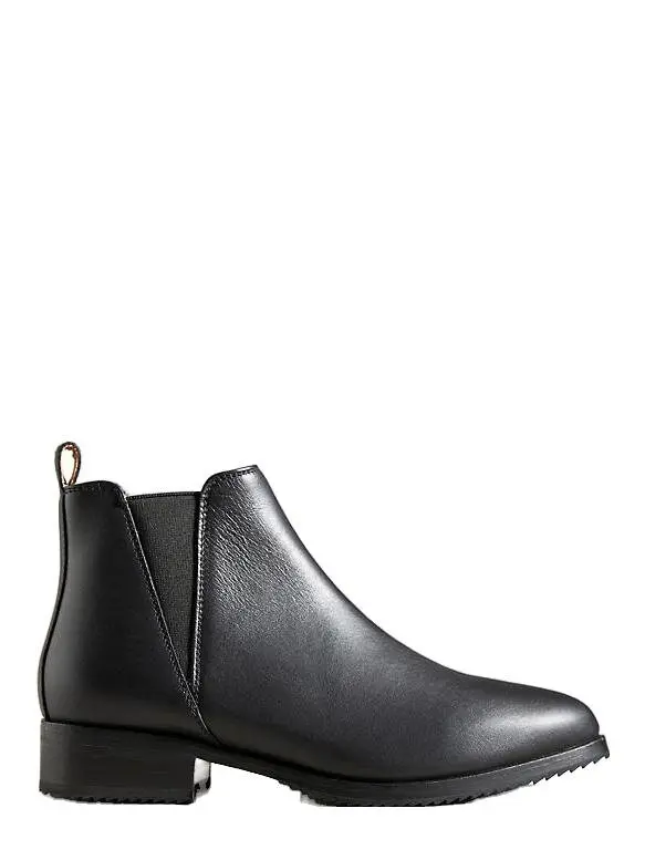 Nisolo Eva Everyday Ankle Boots - Black Pattern