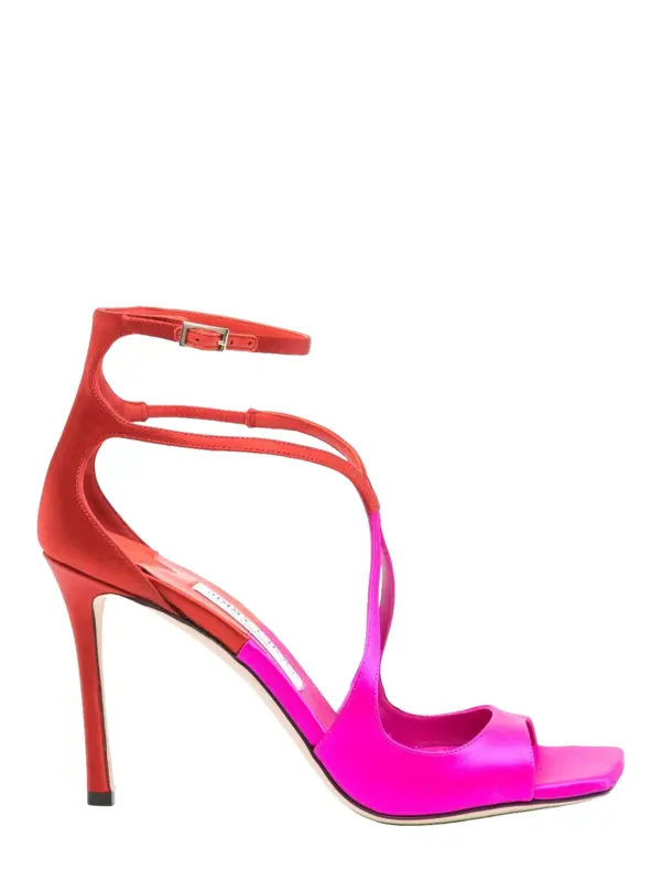 JIMMY CHOO Azia 95mm Sandals - Pink