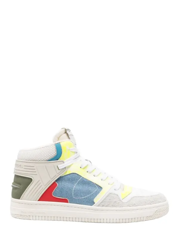 Philippe Model La Grande Lace-up Sneakers - Blue