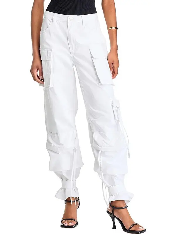 Steve Madden Duo Cargo Jeans - White