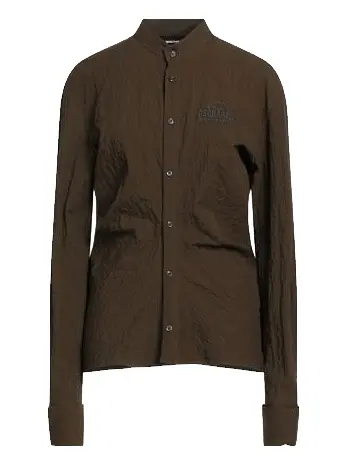 Dsquared2 Woven Shirt With Embroidery - Green
