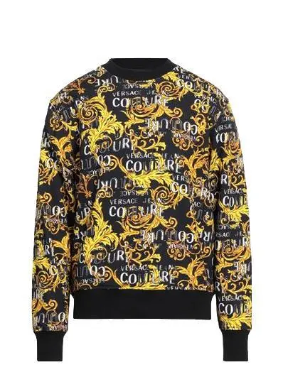 Versace Signature Print Sweatshirt - Black