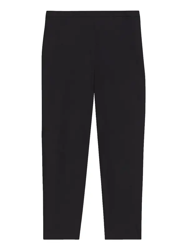 Theory Thaniel Slim Cropped Trousers - Blk