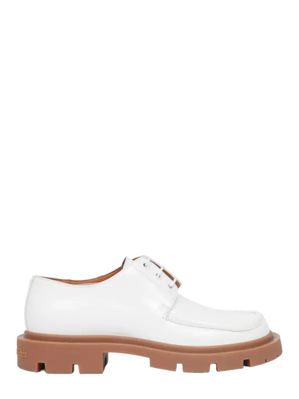 MAISON MARGIELA Ivy Leather Derby Shoes - White