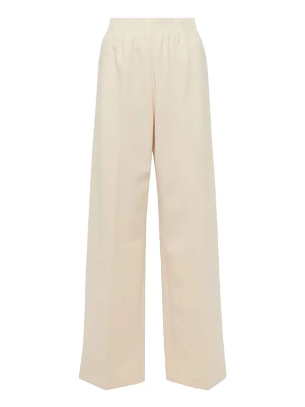 FFORME Maud Wool-blend Wide-leg Pants - Yellow