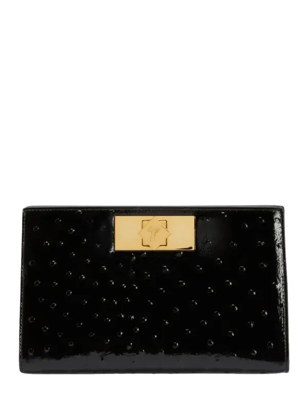GIUSEPPE ZANOTTI Annhita' Clutch - Black