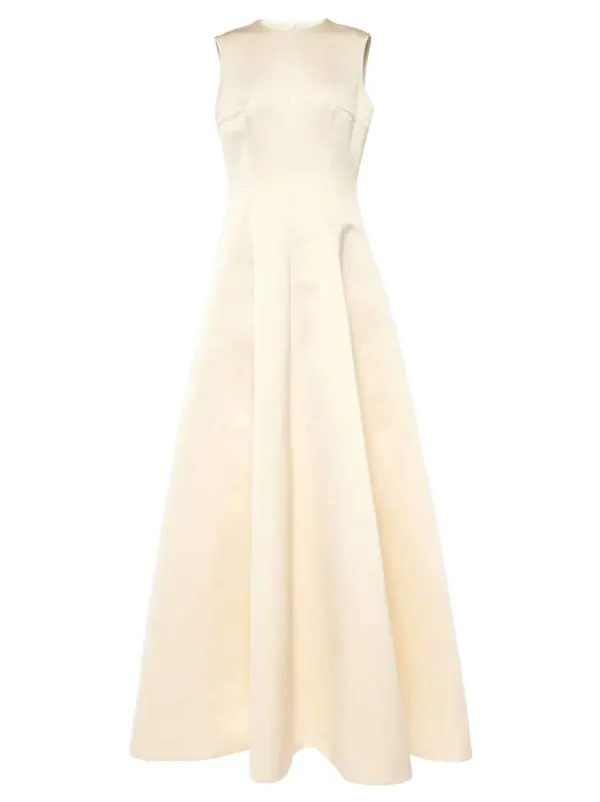 EMILIA WICKSTEAD Bridal Mairi Crêpe Gown - White