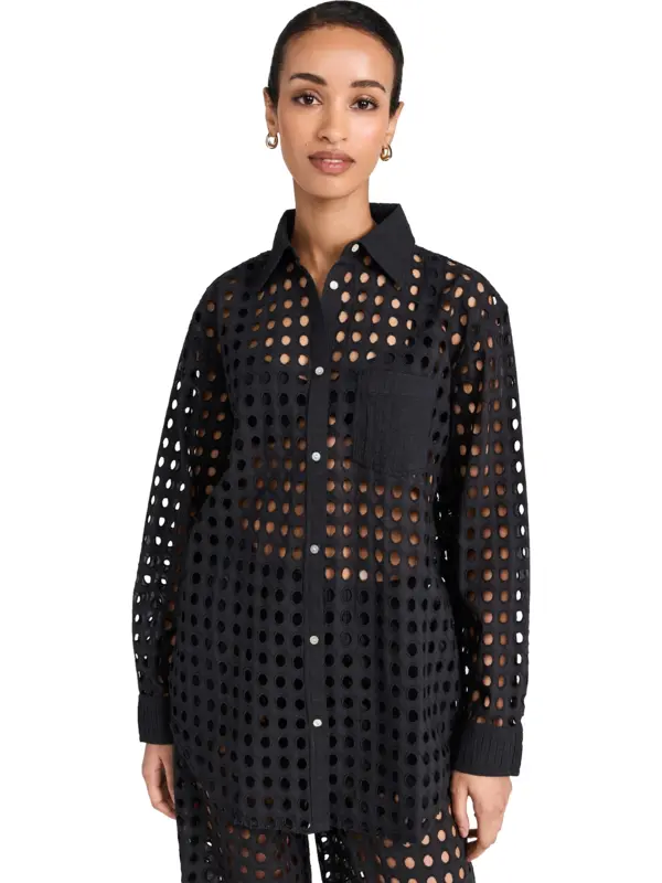Solid & Striped The Oxford Tunic - Blackout