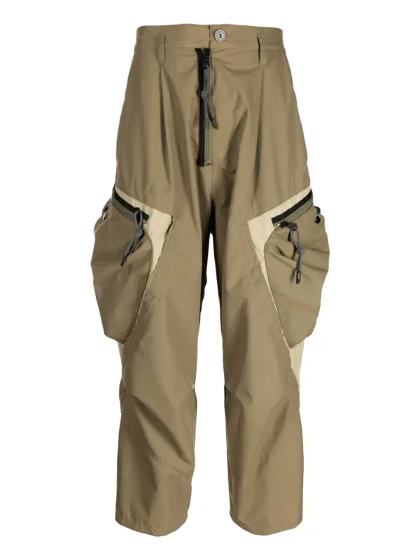 MOSTLY HEARD RARELY SEEN 3d Inset Pocket Trousers - Green