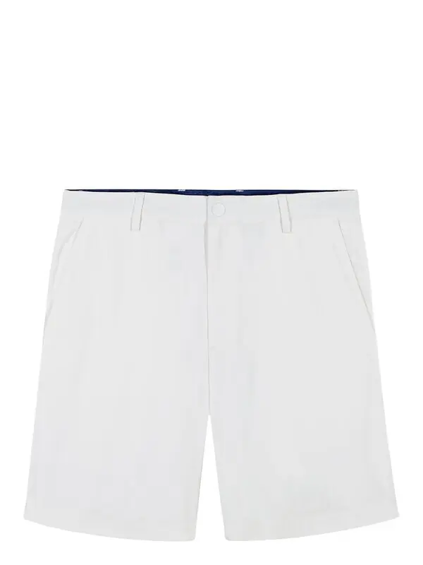 Robert Graham Aster Stretch Flat-front Shorts - White