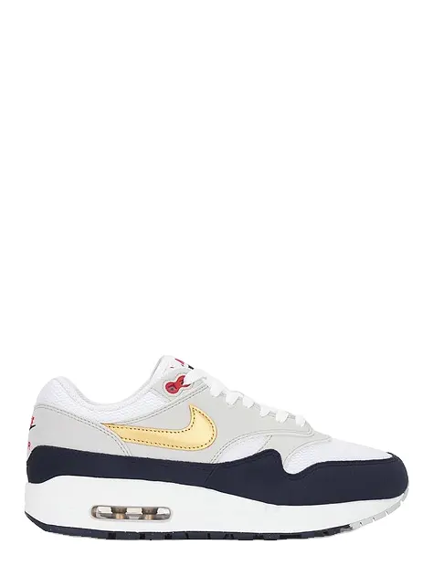 Nike Air Max 1 - Obsidian  Metallic Gold  & White