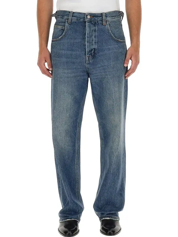 HAIKURE Loose Fit Jeans - Blue