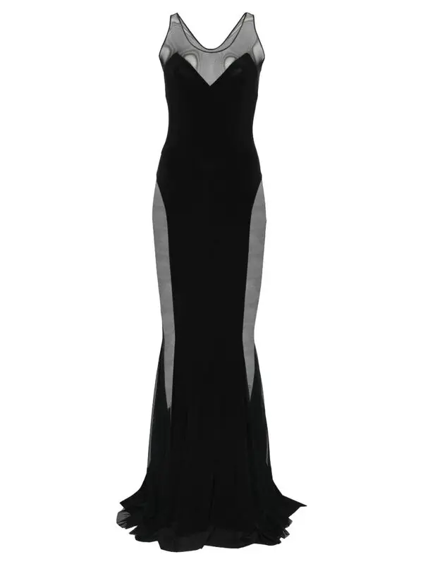 Norma Kamali Long Dress - Black