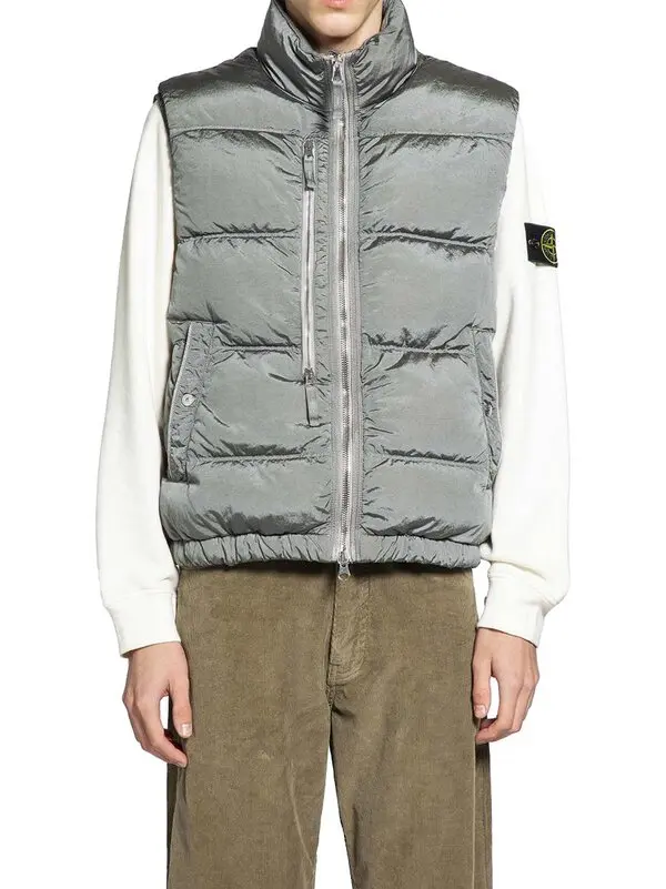 Stone Island Padded Vest - Grey