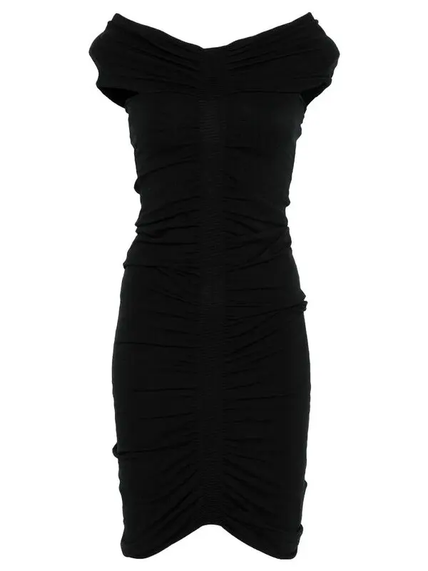 Alexander Wang Ruched Dress - Black