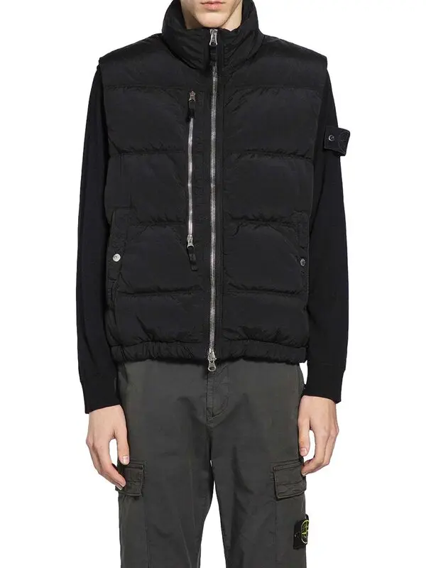 Stone Island Vest - Black